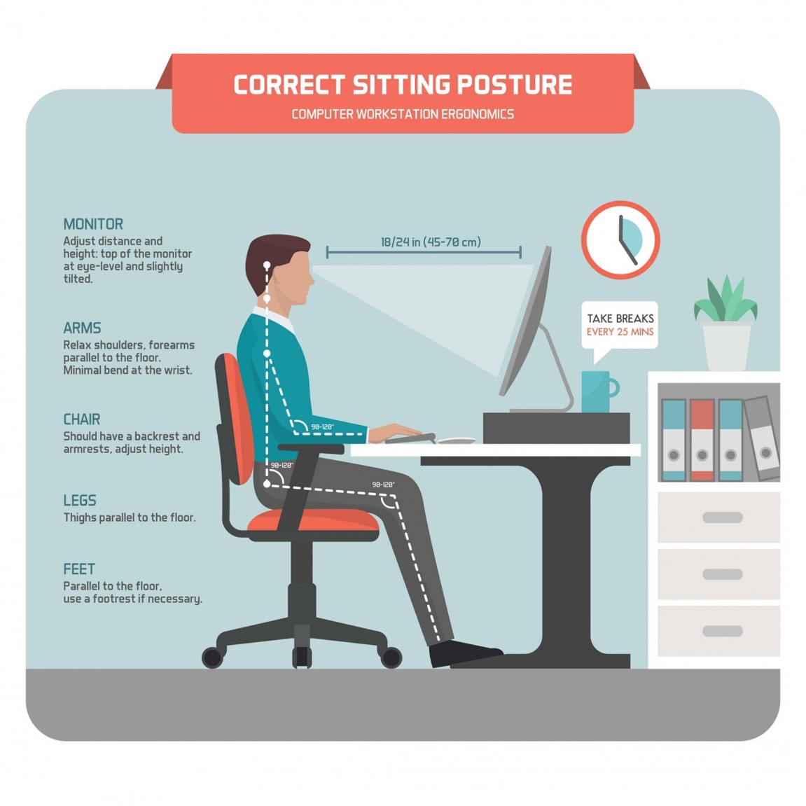 Correct Sitting Posture Transitions Chiropractic Newcastle